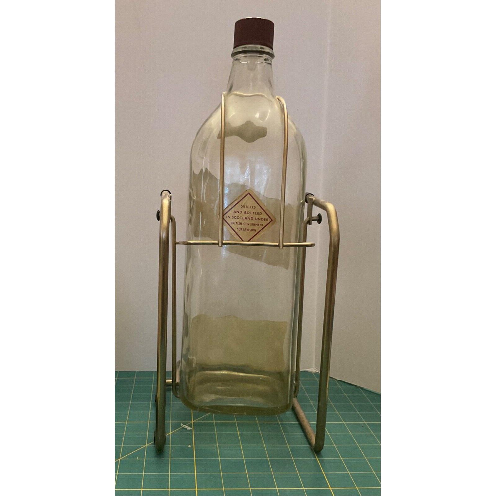 Johnnie Walker Red Label 4.5 Liter Bottle W/ Swing Stand 19 VINTAGE ...