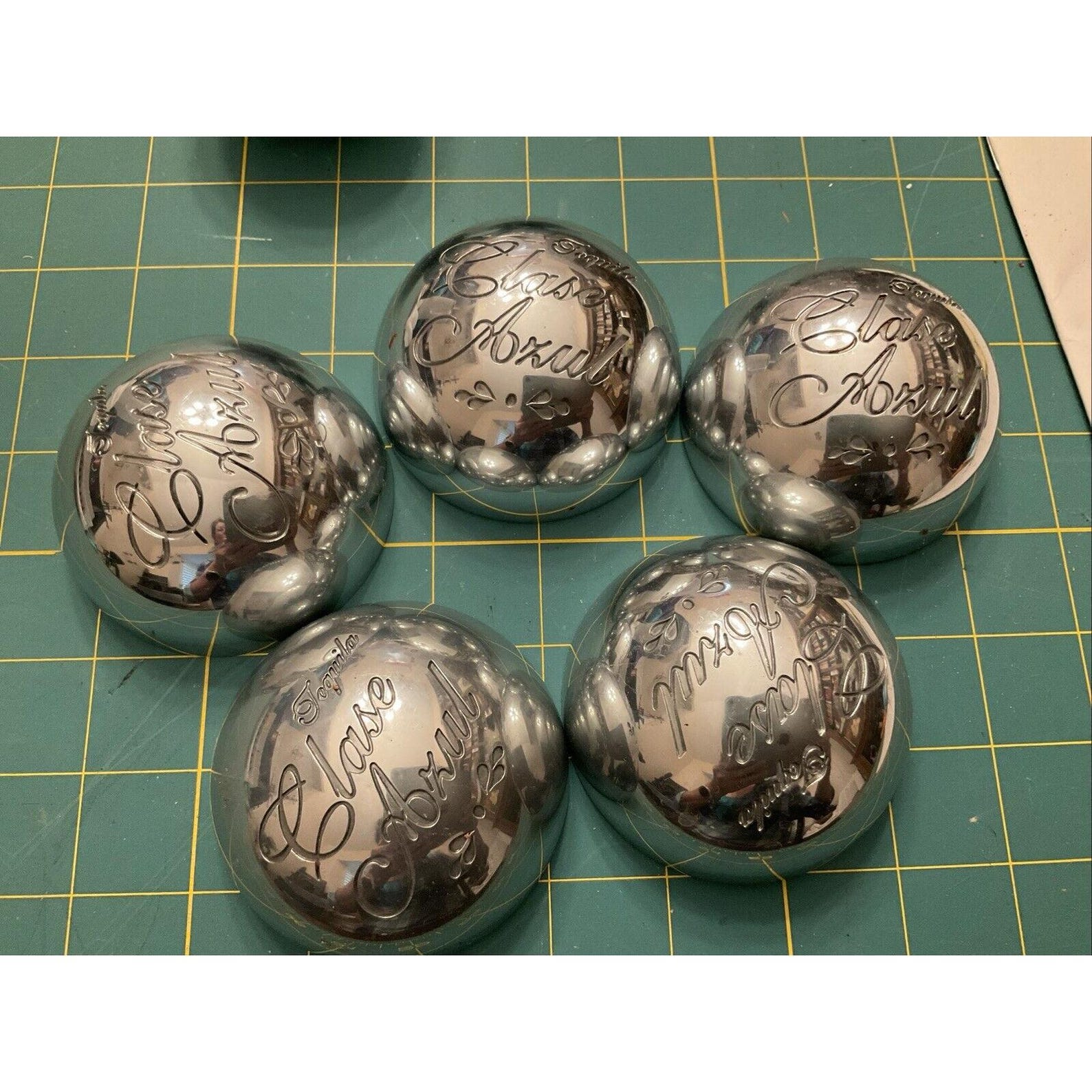 Clase Azul Reposado Tequila Large Bell Metal Top Cap Cork lid Only NO ...