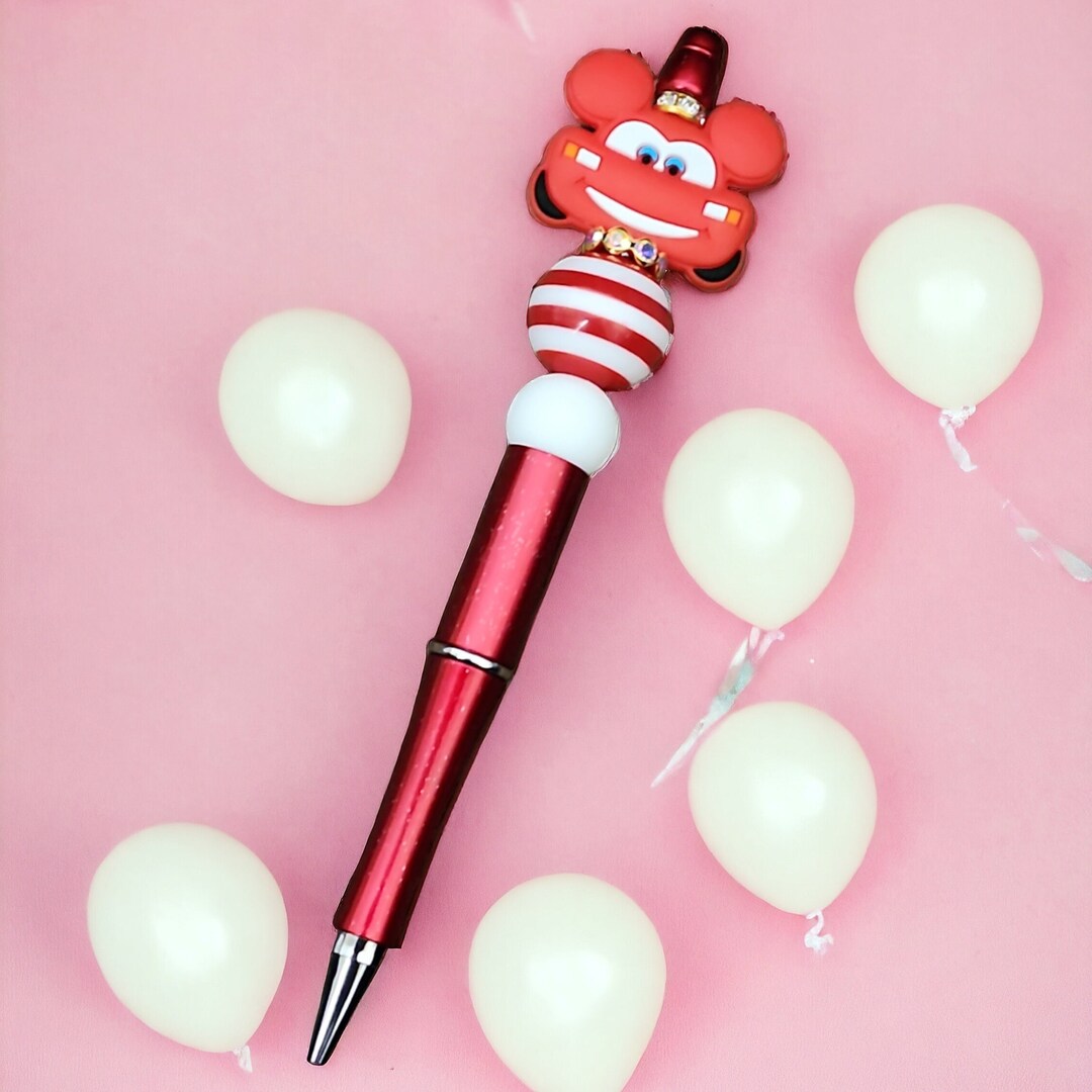 Beaded Disney Pens, Beadable Bling Diy Pen, Custom Handmade Pens, Cool ...