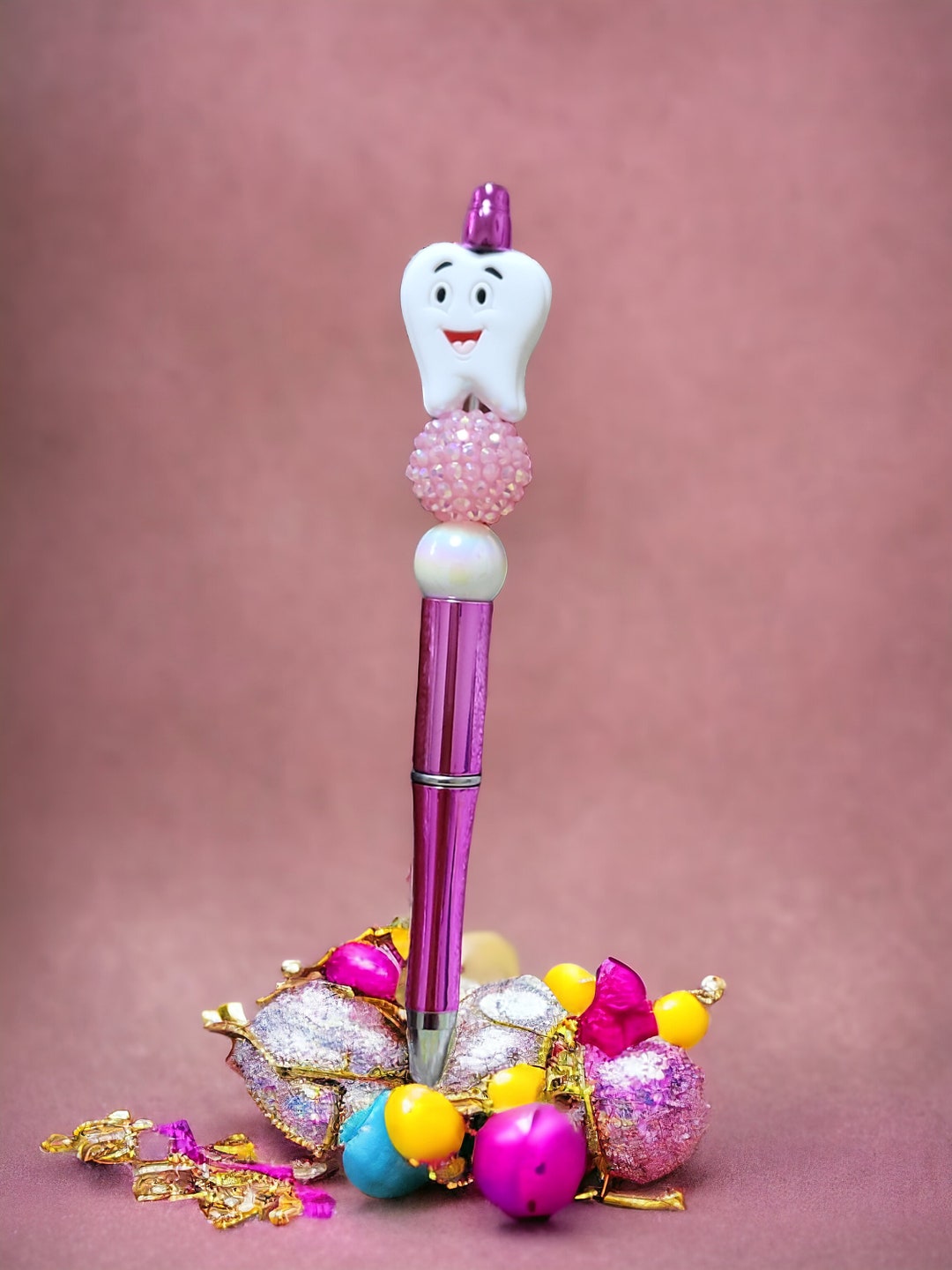 Dental Pens Beaded Pen Tooth Pens Dental Assistant Gift Dental Gifts ...