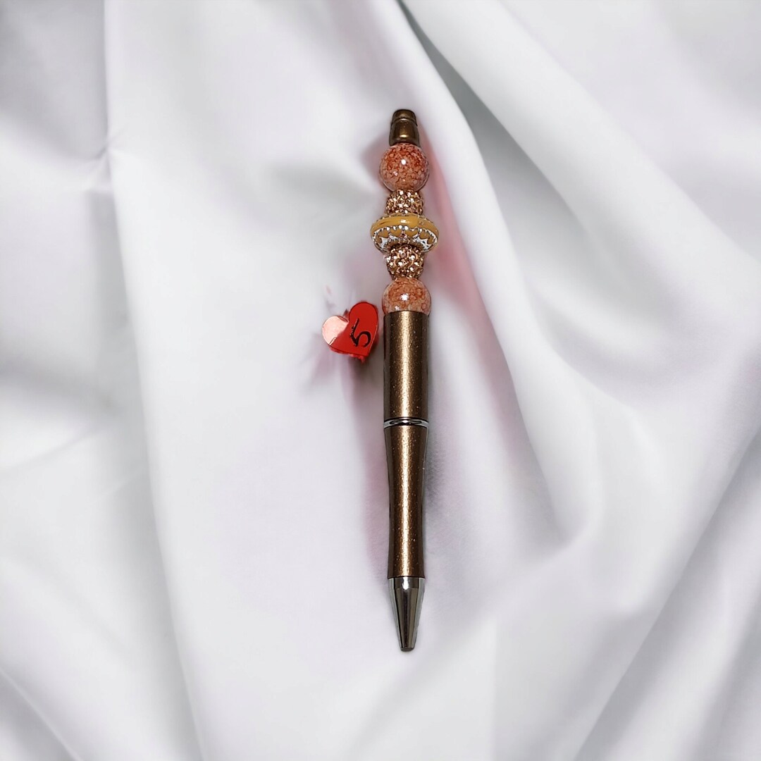 Beaded Pen/blinged Out Pen/twist Pen Journal Pen/gift - Etsy