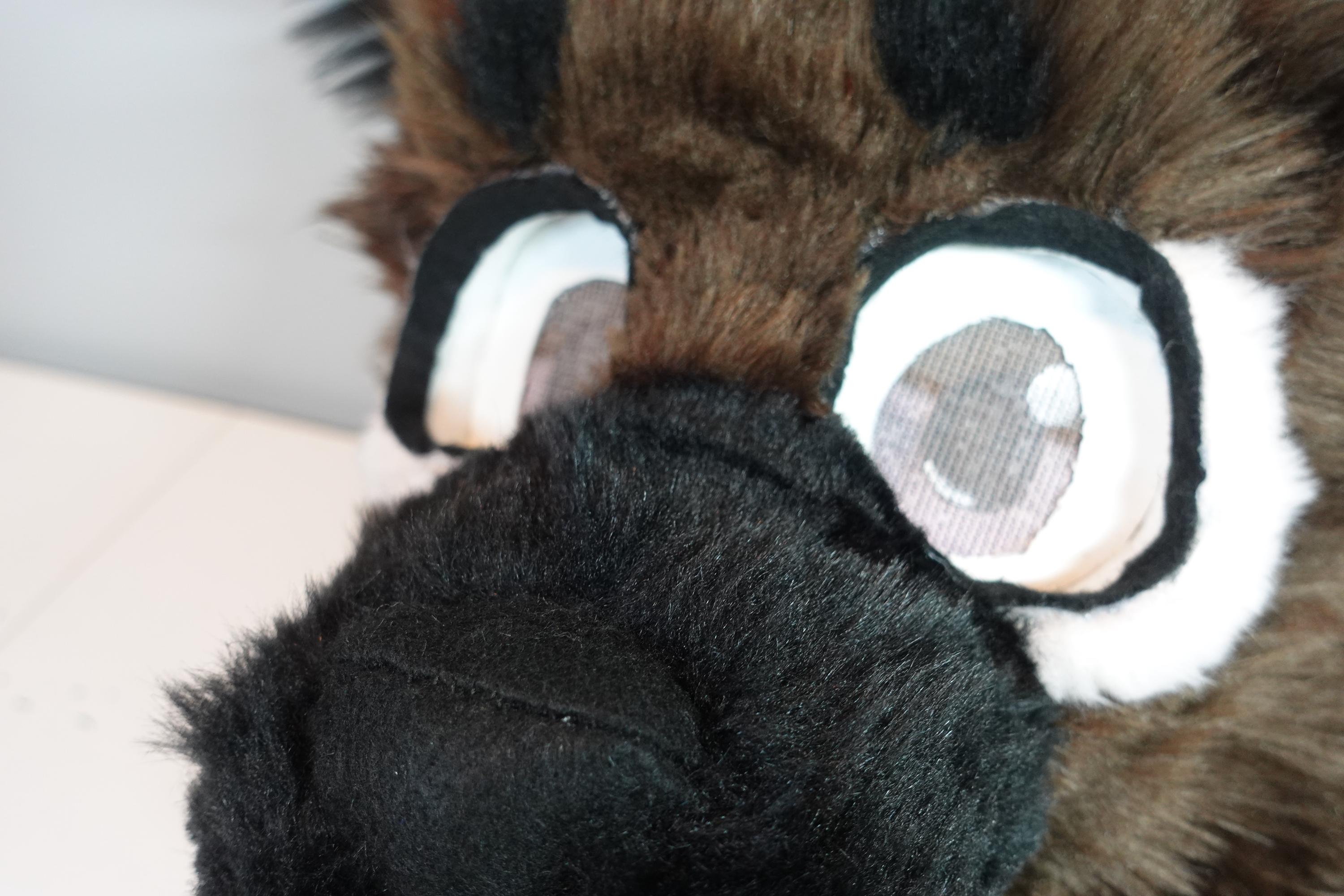 Chocolate Puppy Fursuit Head - Etsy