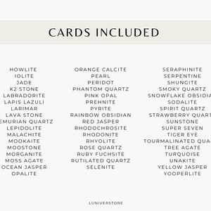 100 Editable Crystal Business Cards, Printable Reference (digital ...