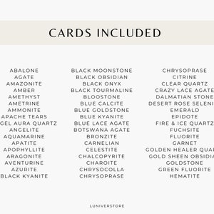 100 Editable Crystal Business Cards, Printable Reference (digital ...