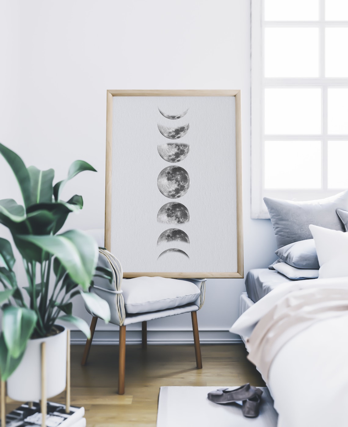 Instant Download: Moon Phases Wall Art Moon Phases Poster | Etsy