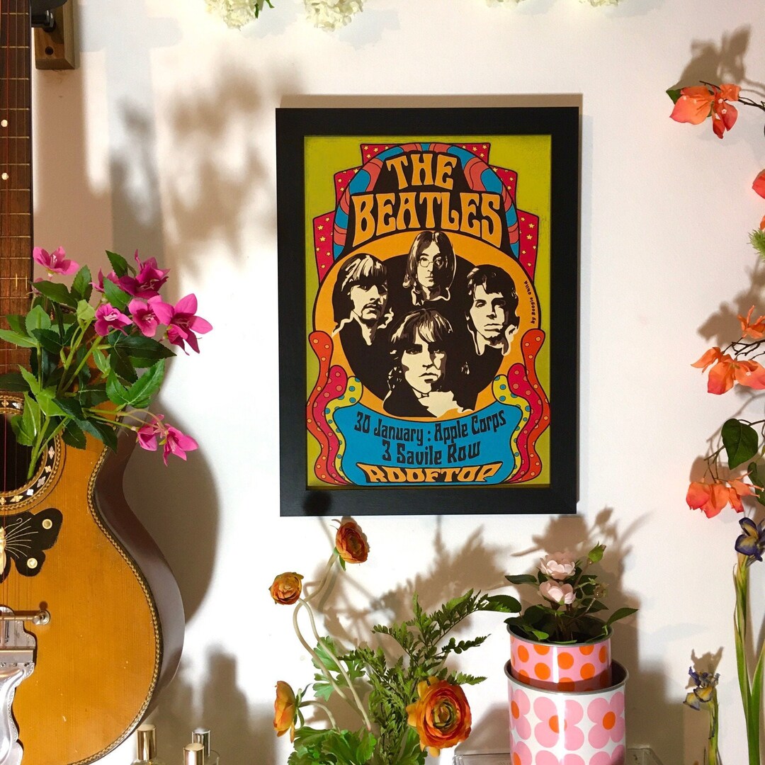 A Boogie Child Original 1960s Inspired Psychedelic the Beatles Band ...