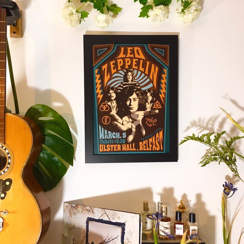 Psychedelic Poster - Etsy