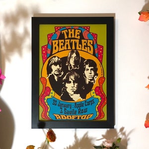 A Boogie Child Original 1960s Inspired Psychedelic the Beatles Band ...