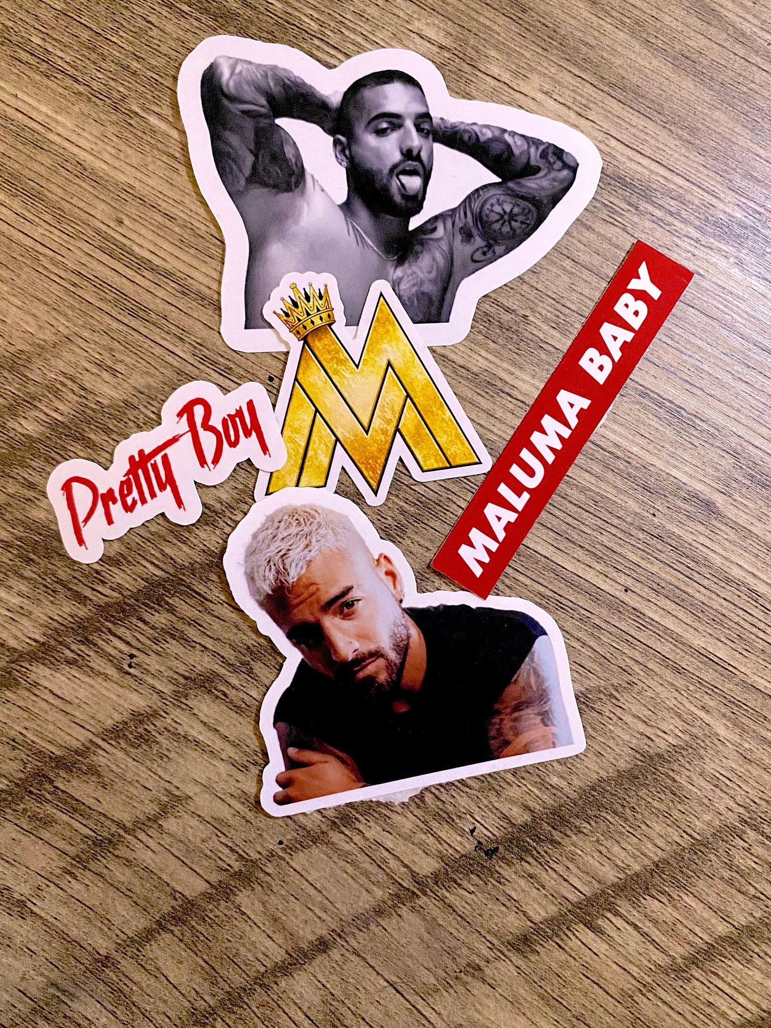 Maluma Stickers Maluma Sticker Pack Maluma Waterproof | Etsy