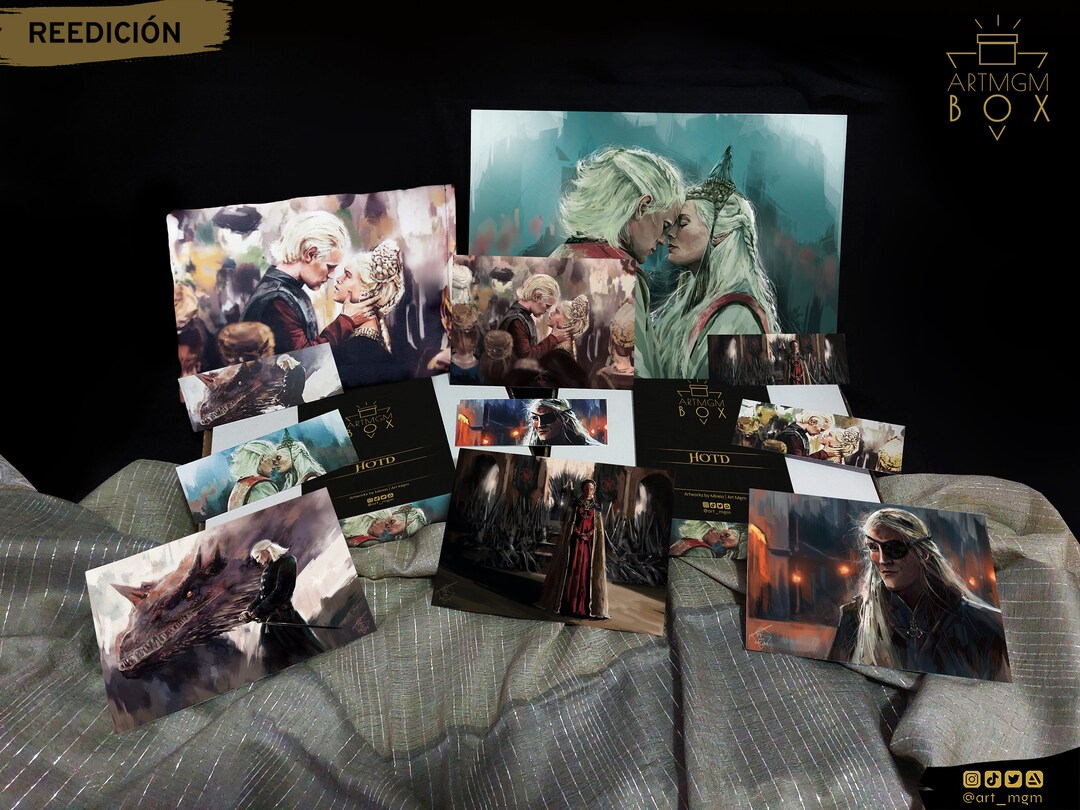 Nº1. CAJA TEMÁTICA HOTD - Art Mgm Box - Producto No Oficial - Etsy