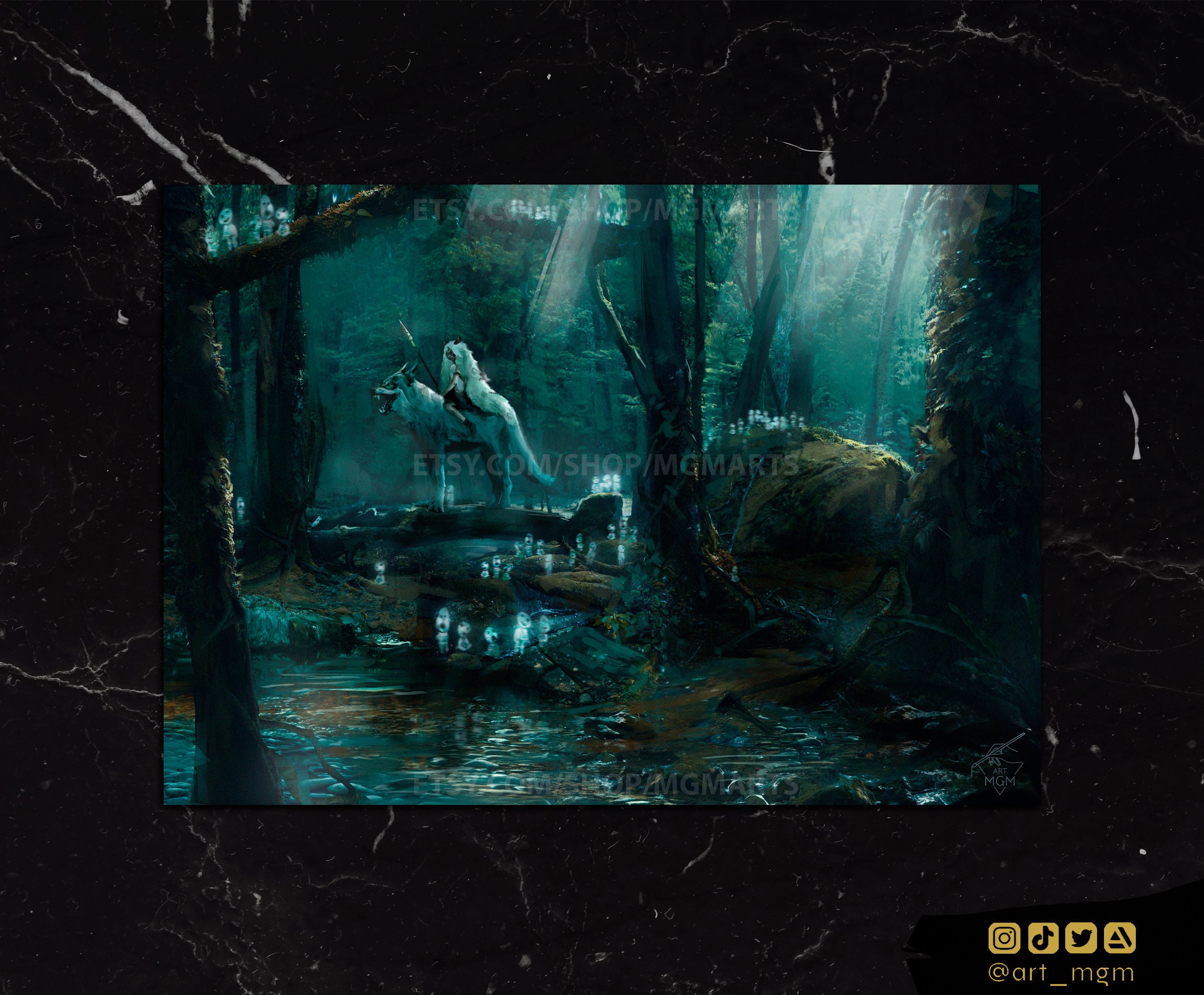 POSTER A3/A5 Anime Magic Fan Art - Etsy