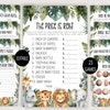 Woodland Baby Shower Game Bundle,baby Shower Games,woodland Animal Game ...