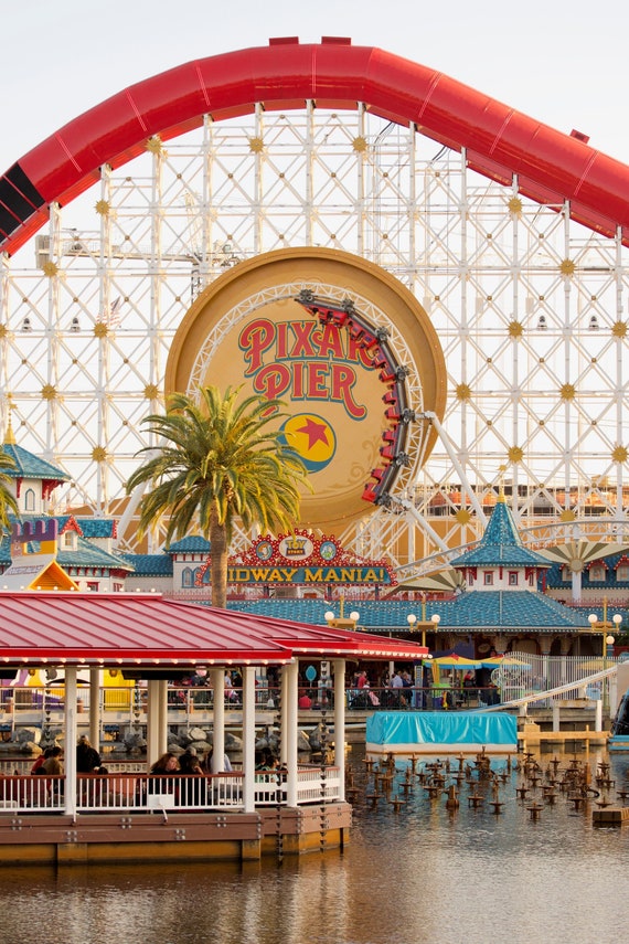 Incredicoaster at Disney California Adventure Park | Etsy