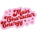Main Character Energy Sticker - Etsy