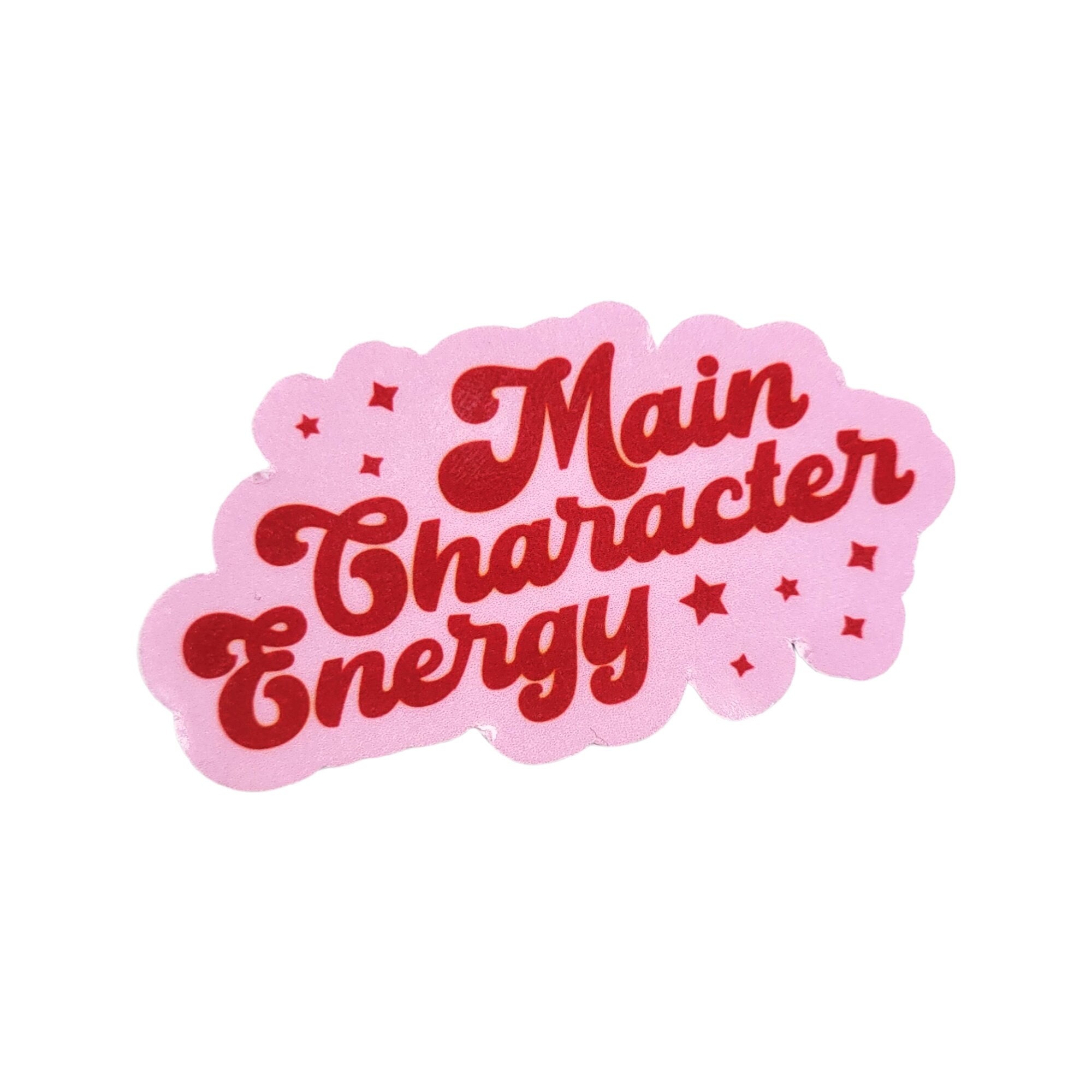 Main Character Energy Sticker - Etsy UK
