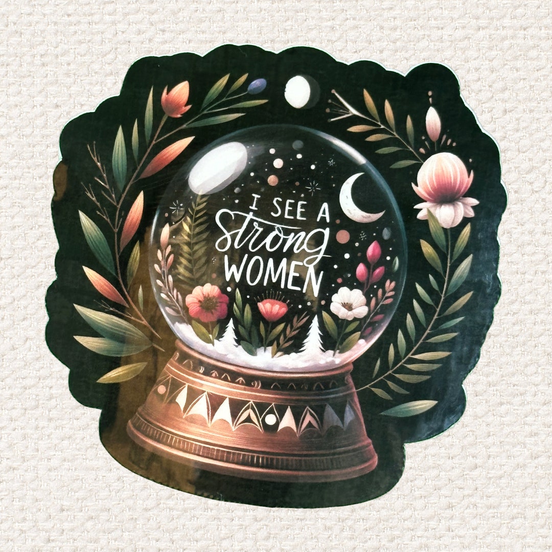 I See A Strong Women Sticker - Etsy