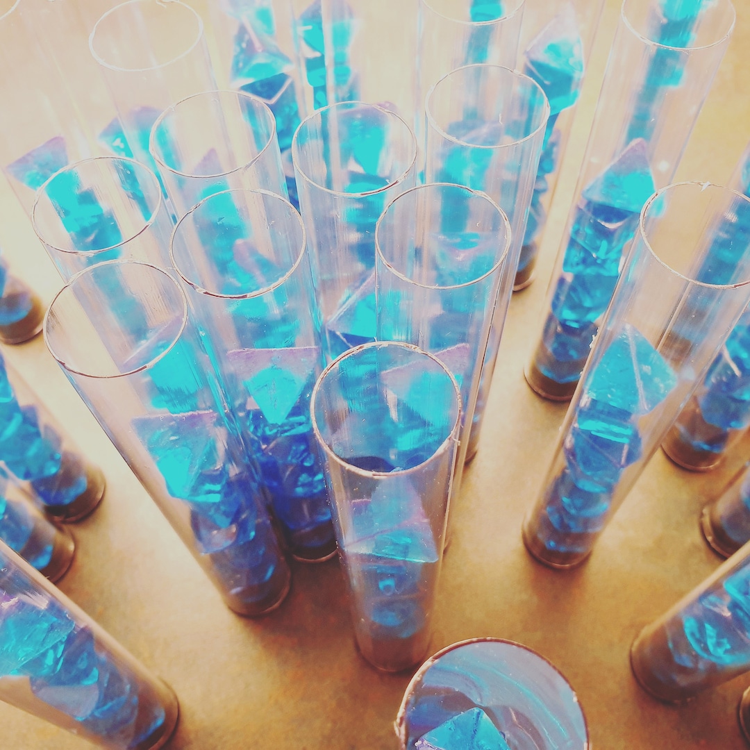 Blue Raspberry Edible Dice: Jelly Polyhedral Dice Sweets - Etsy UK