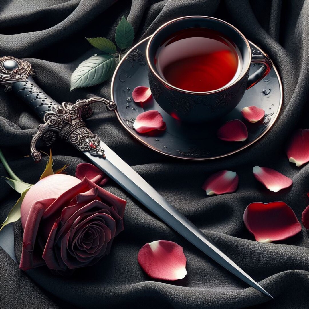 Tea Party, the Assassin: Rose Black Tea - Etsy