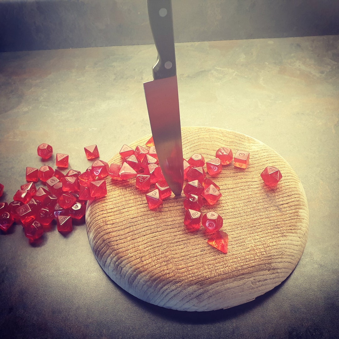 Edible Polyhedral Dice Set: Cherry Flavour Jelly Sweets - Etsy