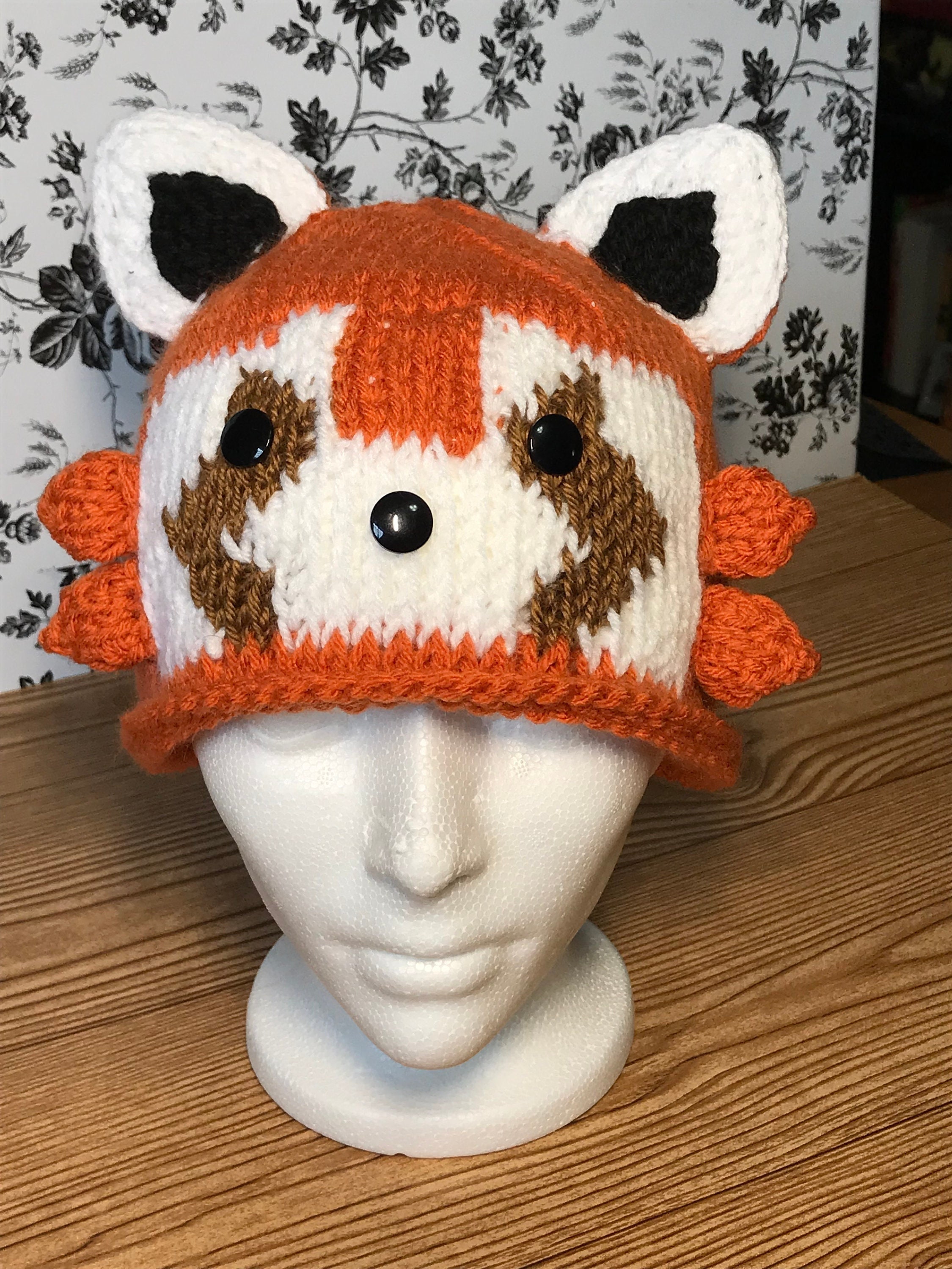 Red Panda Hat - Etsy