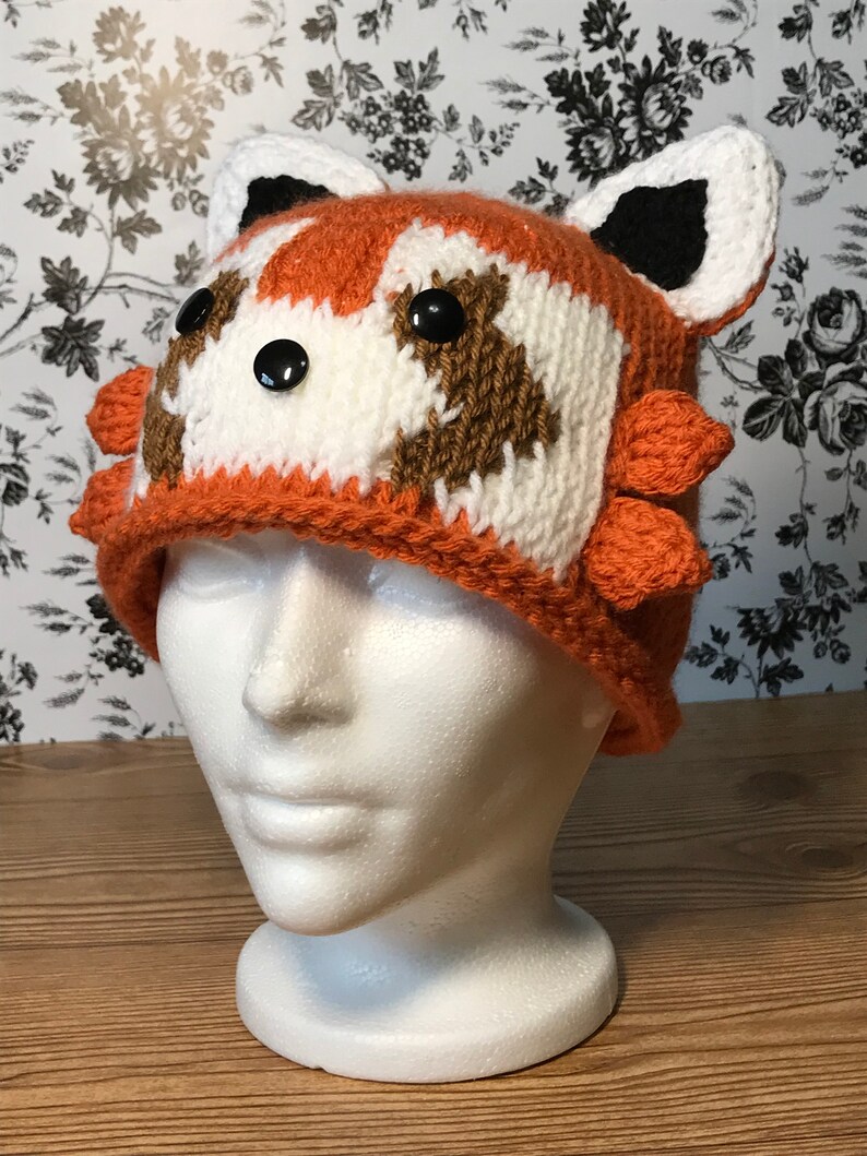 Red Panda Hat - Etsy