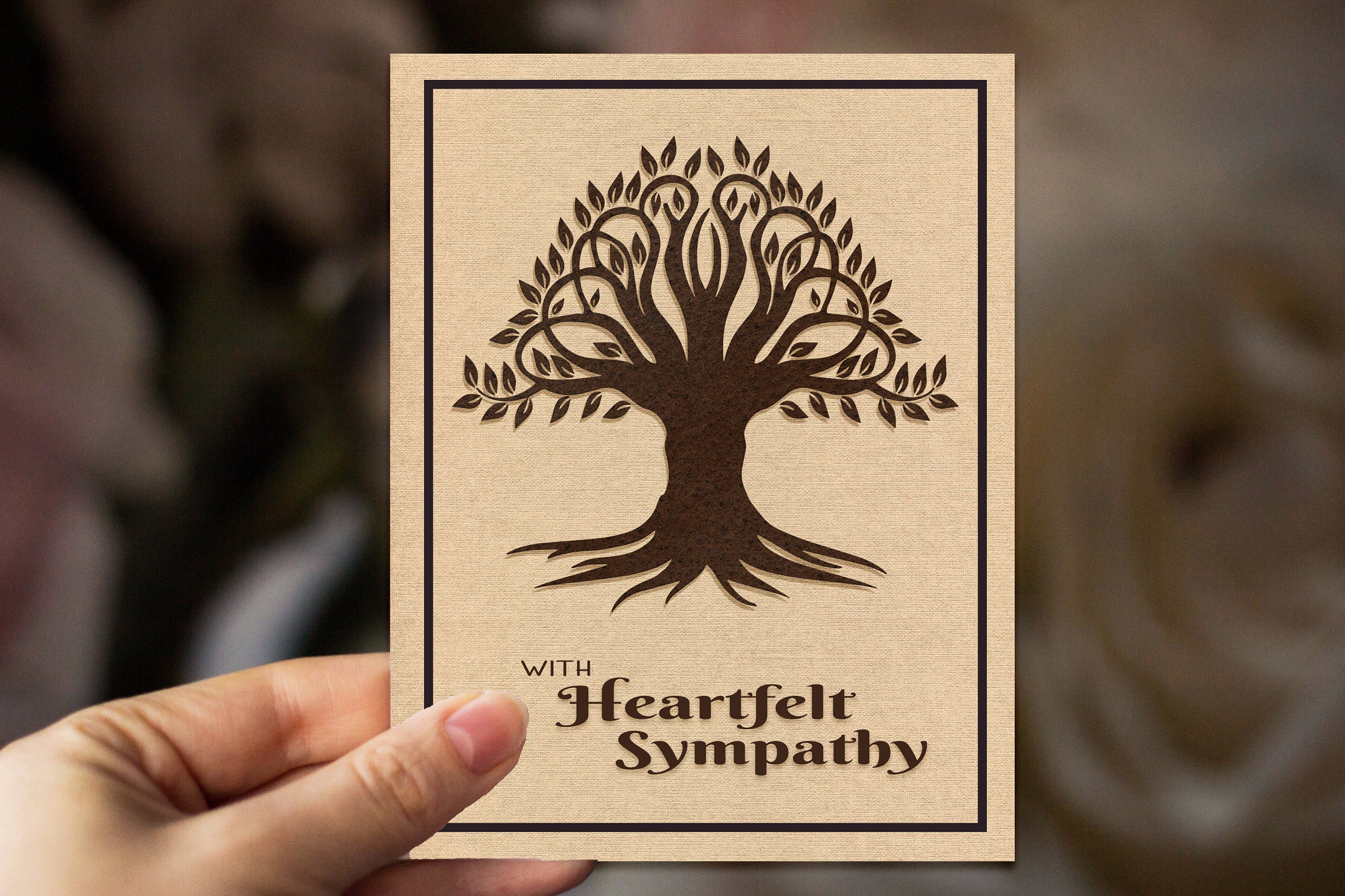 Sympathy Card Printable, Downloadable Sympathy Card, Digital Card ...