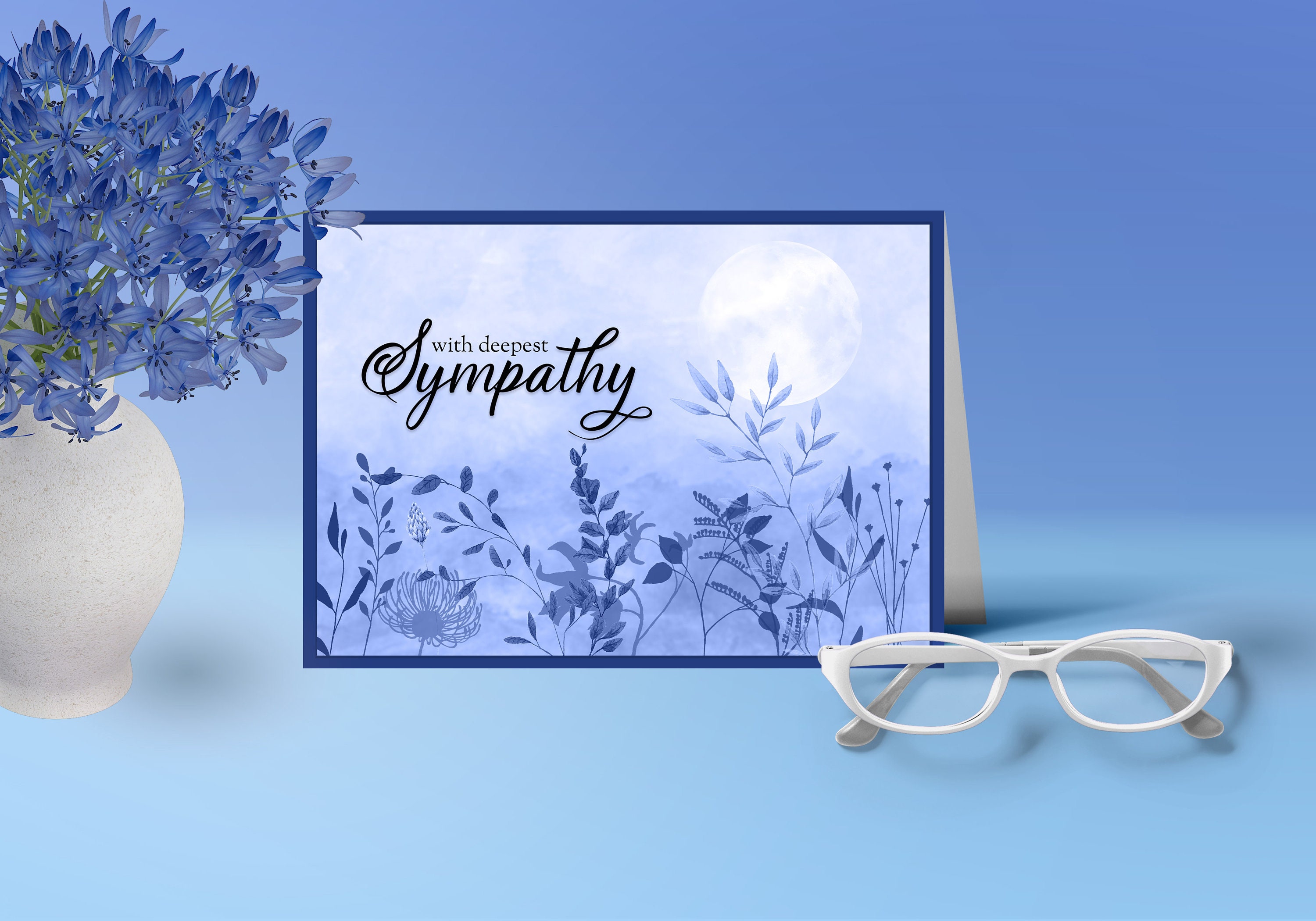 Sympathy Card Printable, Downloadable Sympathy Card, Digital Card ...