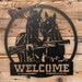 Horse Welcome Sign - Etsy