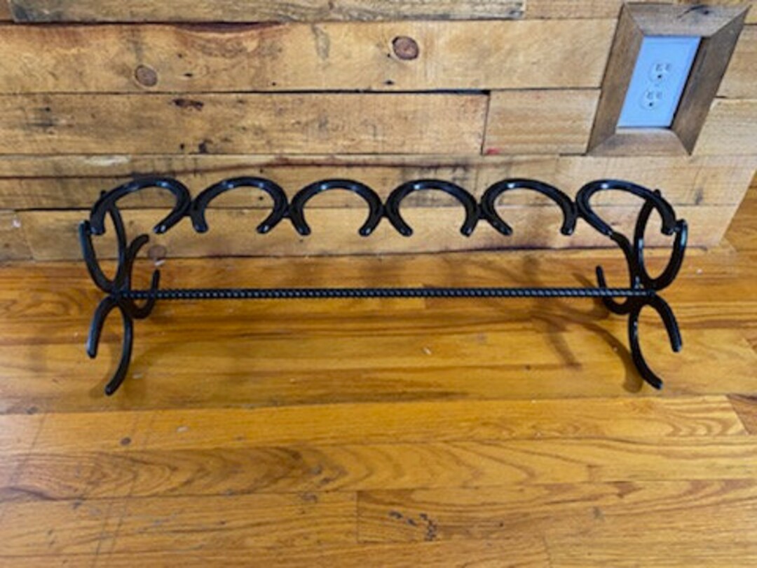 Horseshoe Boot Rack. Boot Rack, Cowboy Boot Organizer, Horseshoe Décor ...