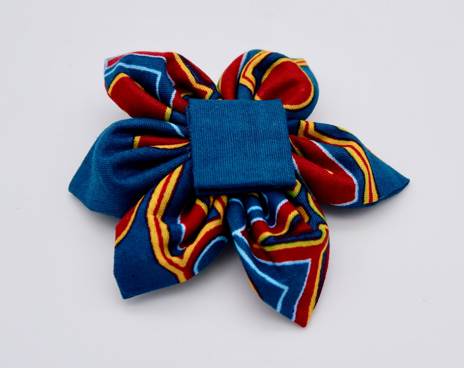 Ankara/kitengi Fabric African Print Hair Clip | Etsy