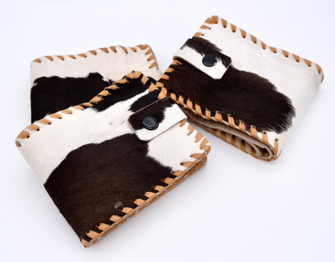 Goat Skin Men's Wallet,leather Men's Wallet, Leather Lined Wallet With ...