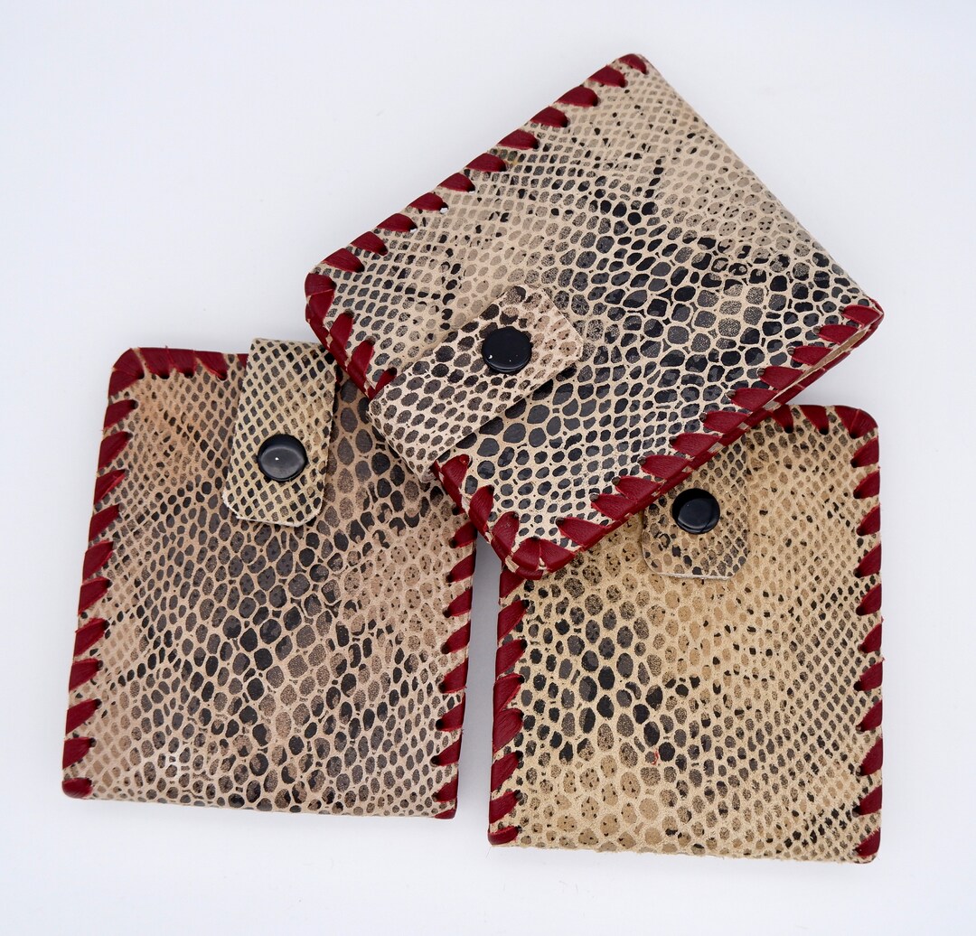 Monitor Lizard Men's Wallet,leather Men's Wallet, Lined Wallet With ...