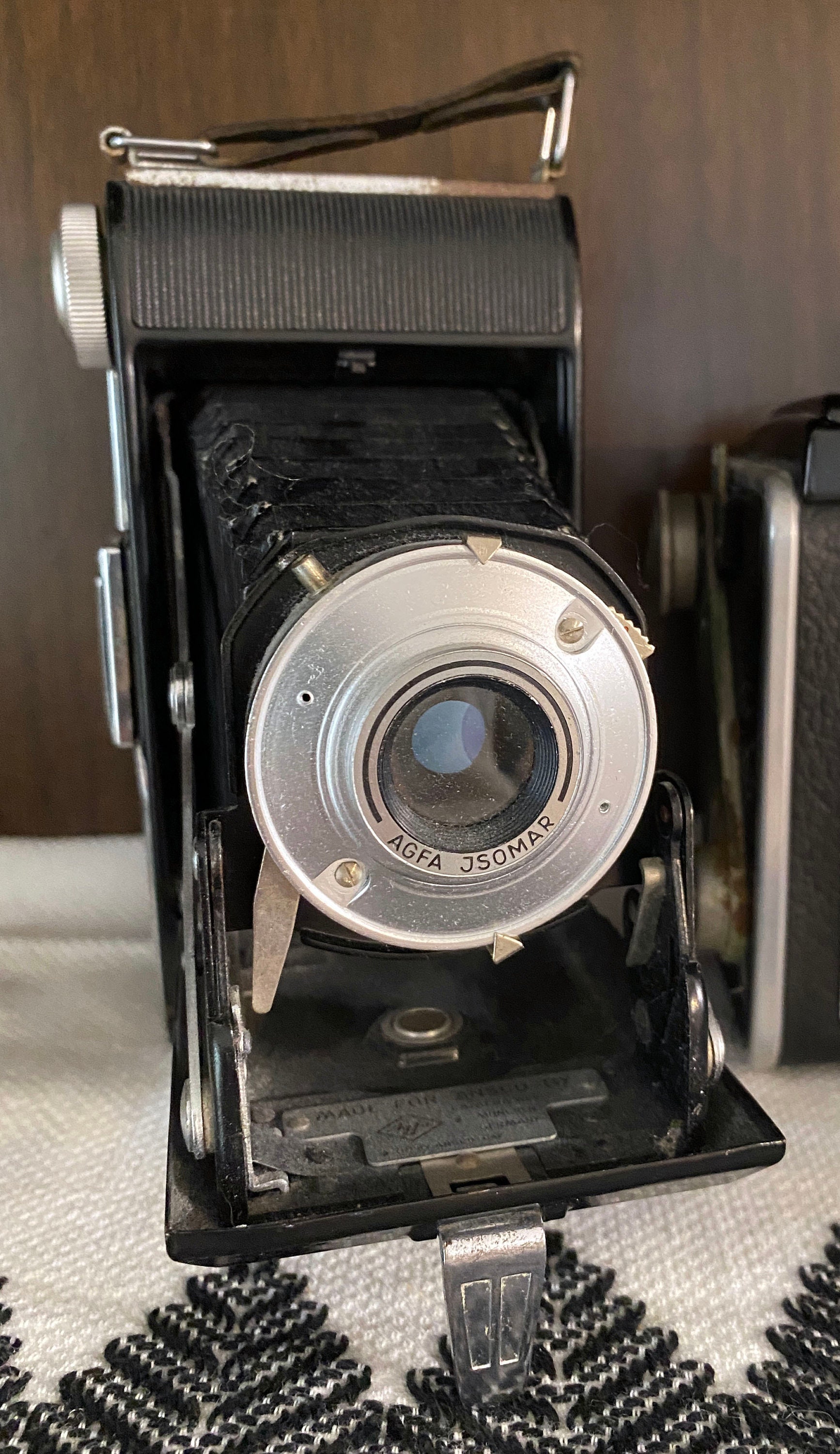 Lot of 3 Vintage 1940's 1950's Film Cameras Kodak Duaflex 3 Ansco ...