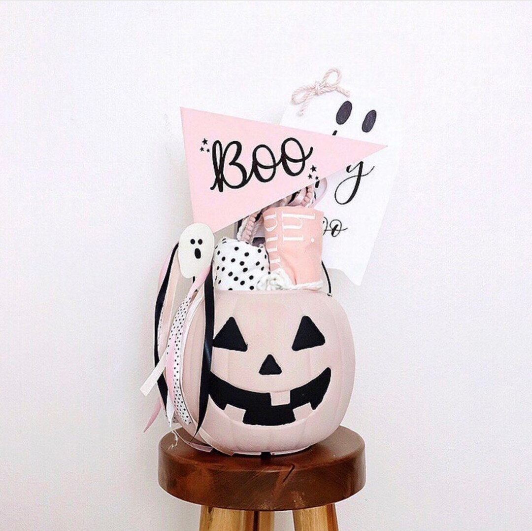 Boo Flag Printable // Boo Pennant Flag // Halloween Penant Flag // Boo ...