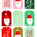 Christmas Gift Tags // Holiday Gift Tags // Christmas Flags ...
