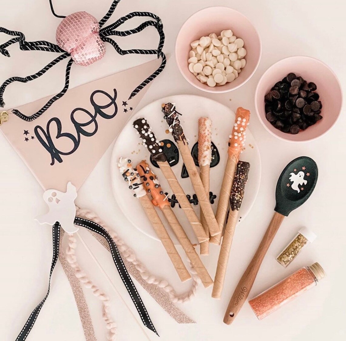 Boo Flag Printable // Boo Pennant Flag // Halloween Penant - Etsy