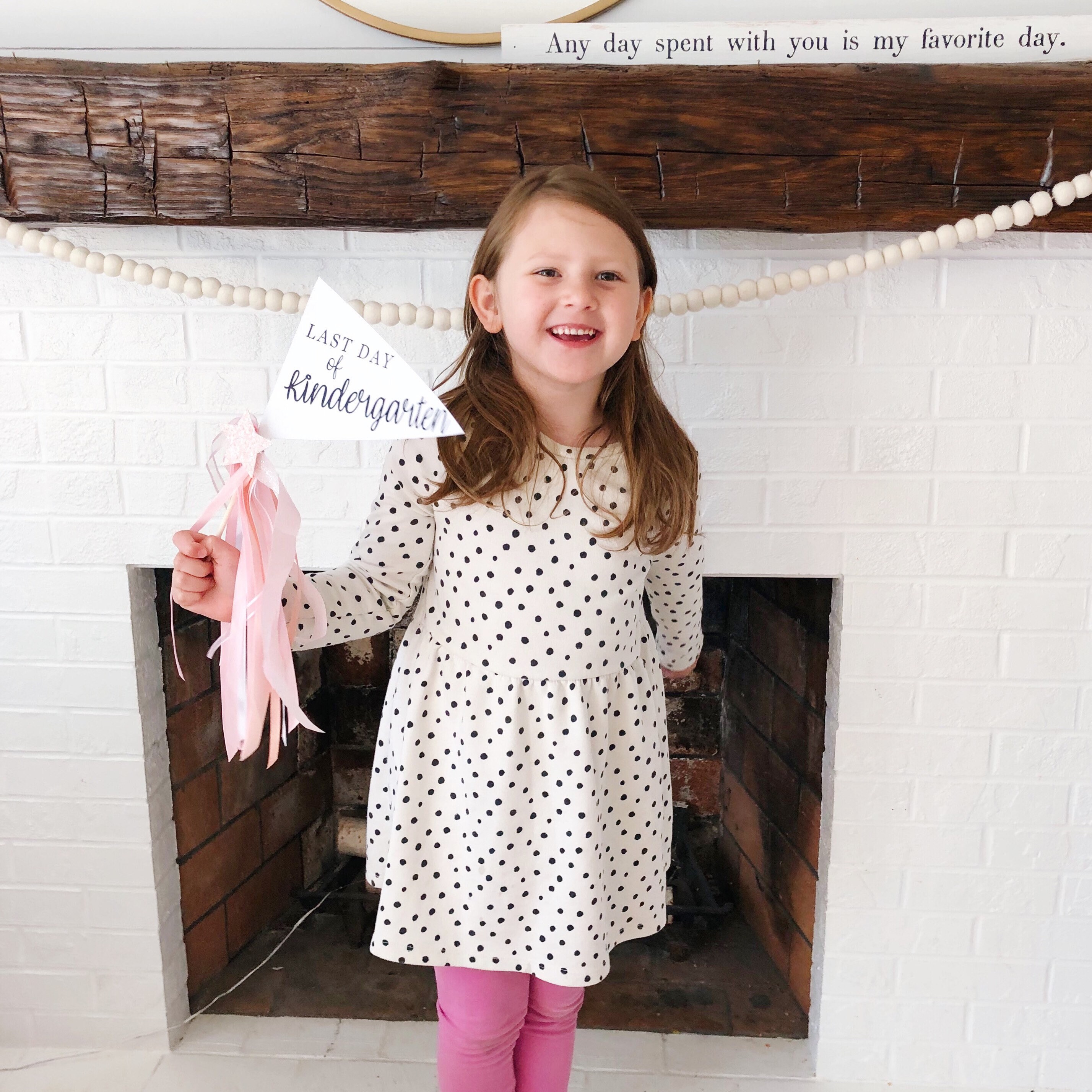 Last Day of School Flag PRINTABLES - Etsy