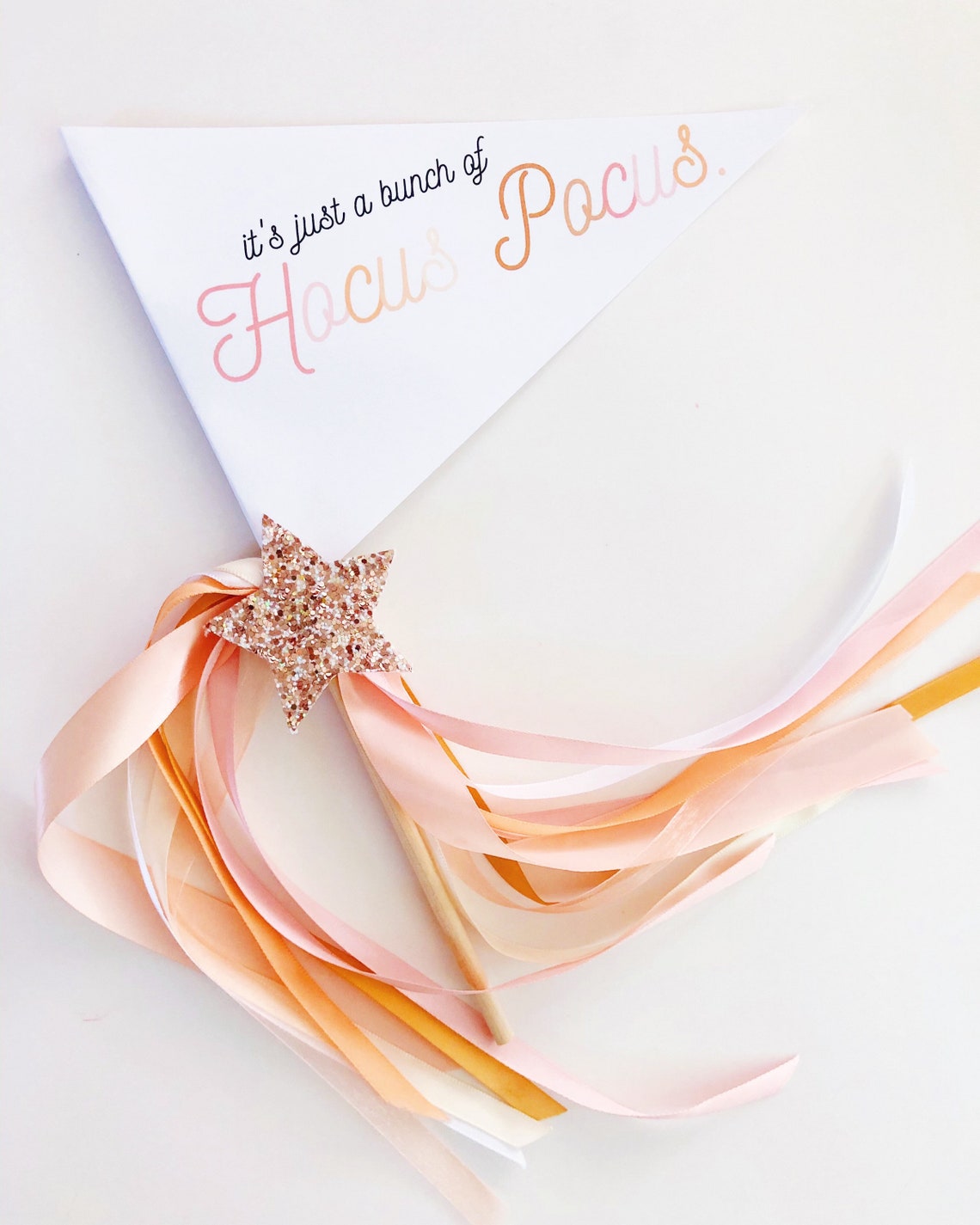 Pink Halloween Pennant Flag Printables | Etsy