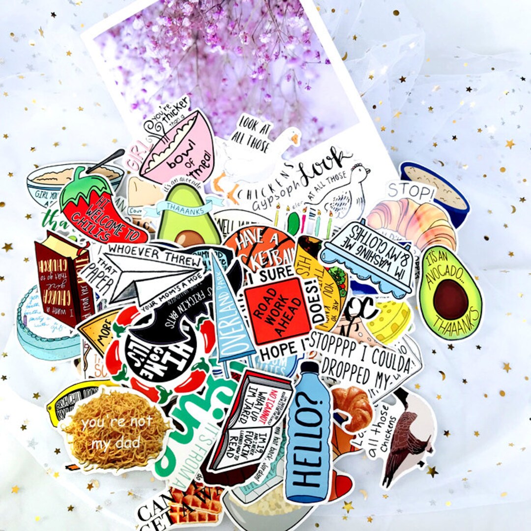 67 PCS Vine Sticker Pack - Custom Pack of Vine Stickers - Waterproof ...