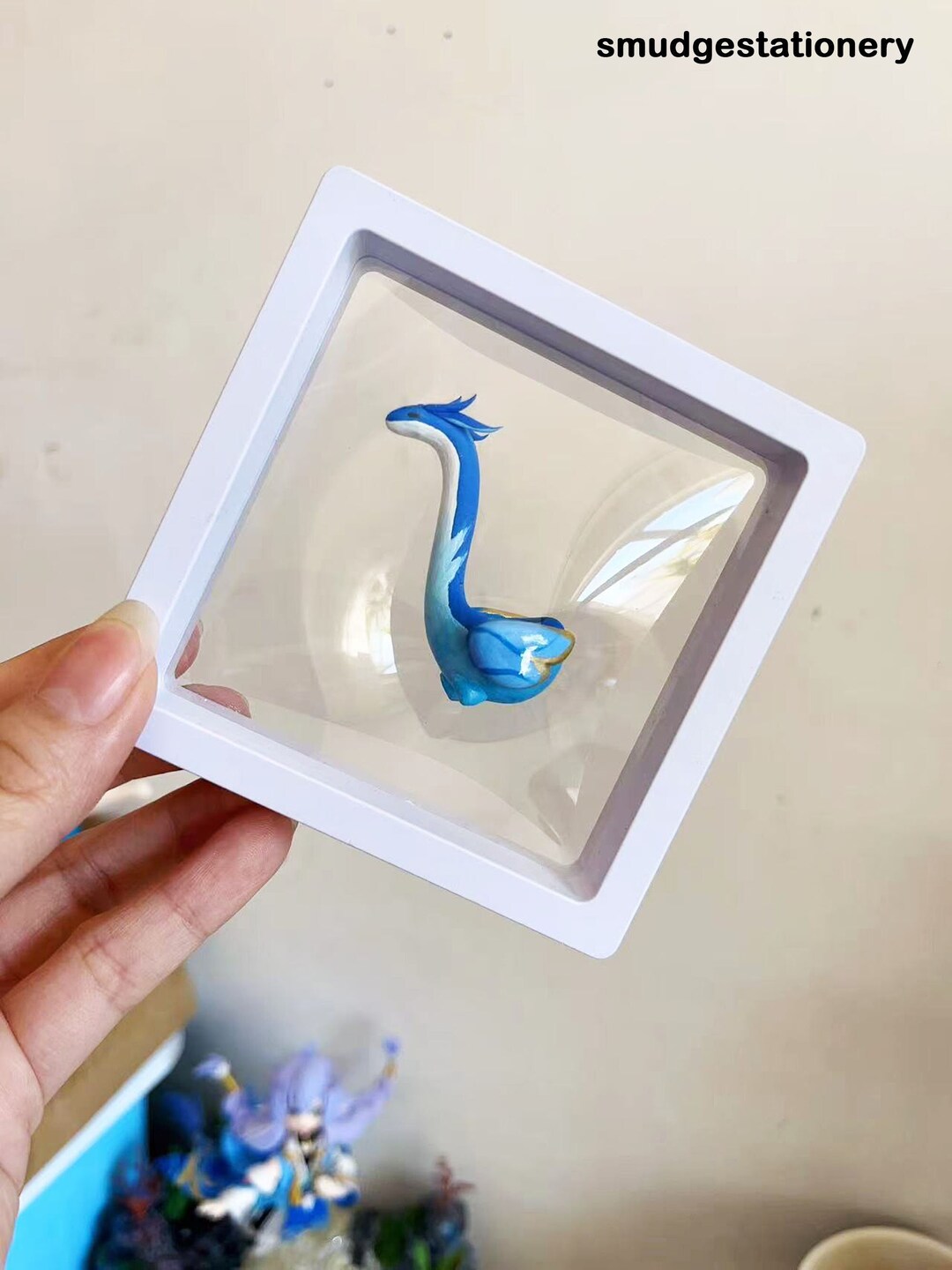 Genshin Neuvillette Clay Figure, Neuvillette Spoon, Genshin Impact ...