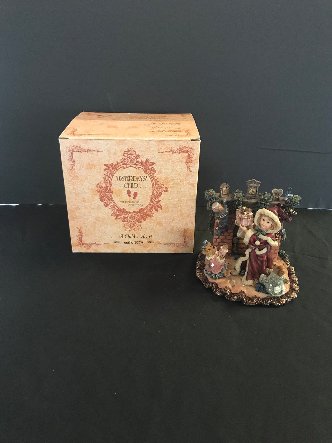 Vintage the Boyds Collection Yesterday Child Sandra Claus Christmas ...