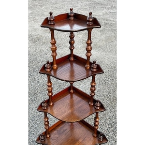 Vintage Victorian Style Corner Shelf - Etsy