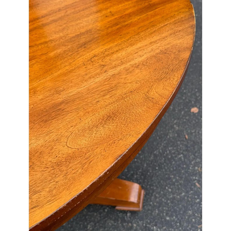 Ethan Allen Arts and Craft Style “tango” Collection Round Dining Table ...
