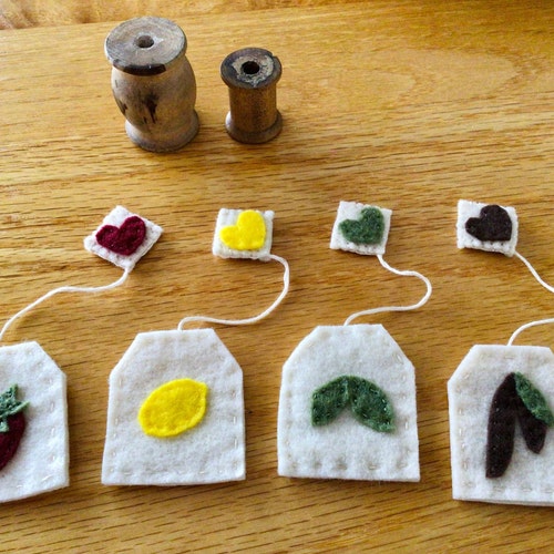 Felt Tea Bags - Etsy