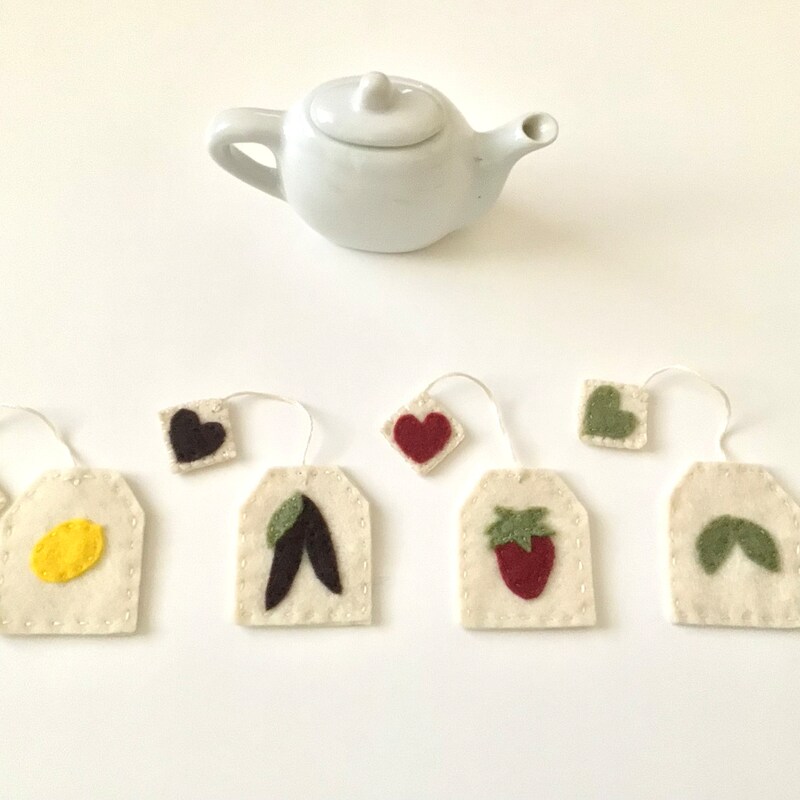 Felt Tea Set - Etsy