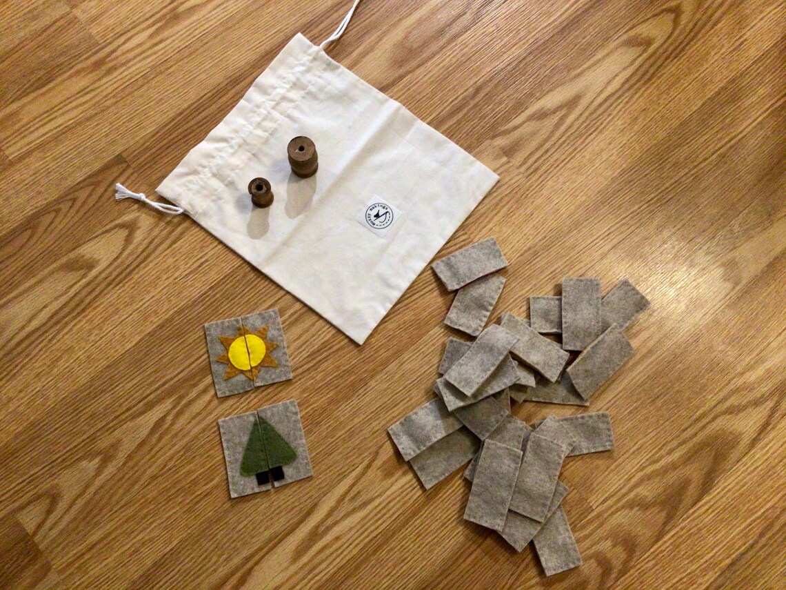 Symmetry Puzzle-shapes and Objects-matching Game - Etsy