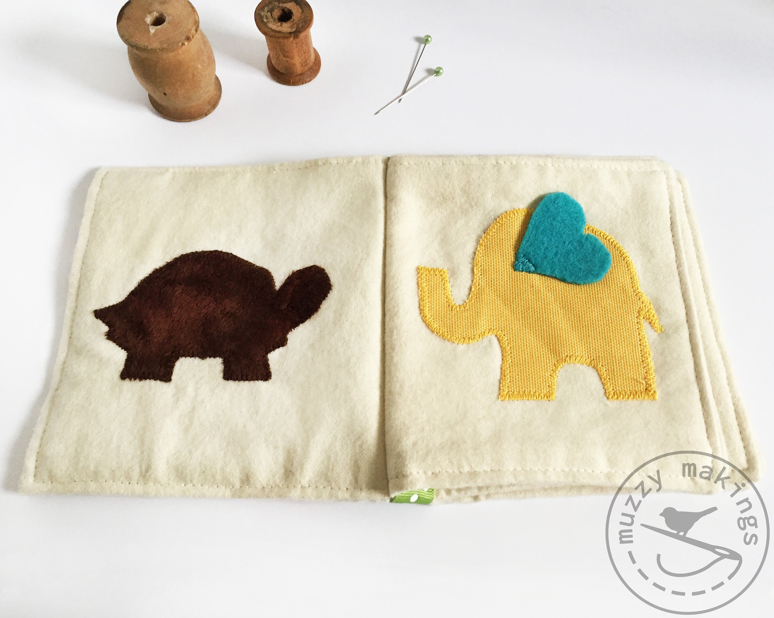 4-6 Month Baby Book-Developmental Toy-Textures-Sensory - Etsy.de