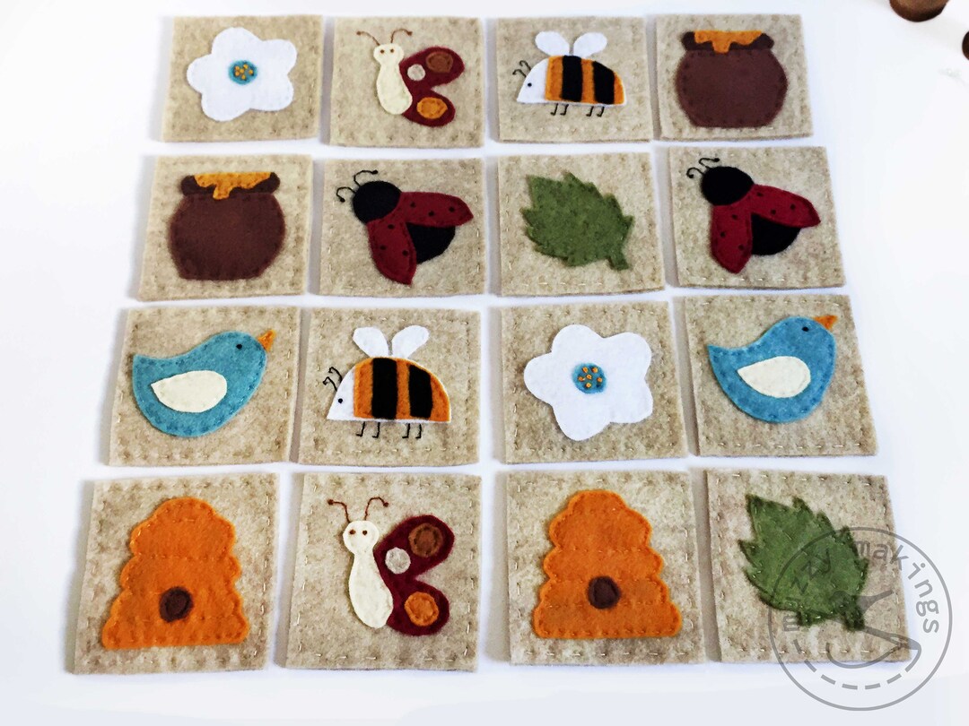 Memory-matching Bumble Bee Theme - Etsy