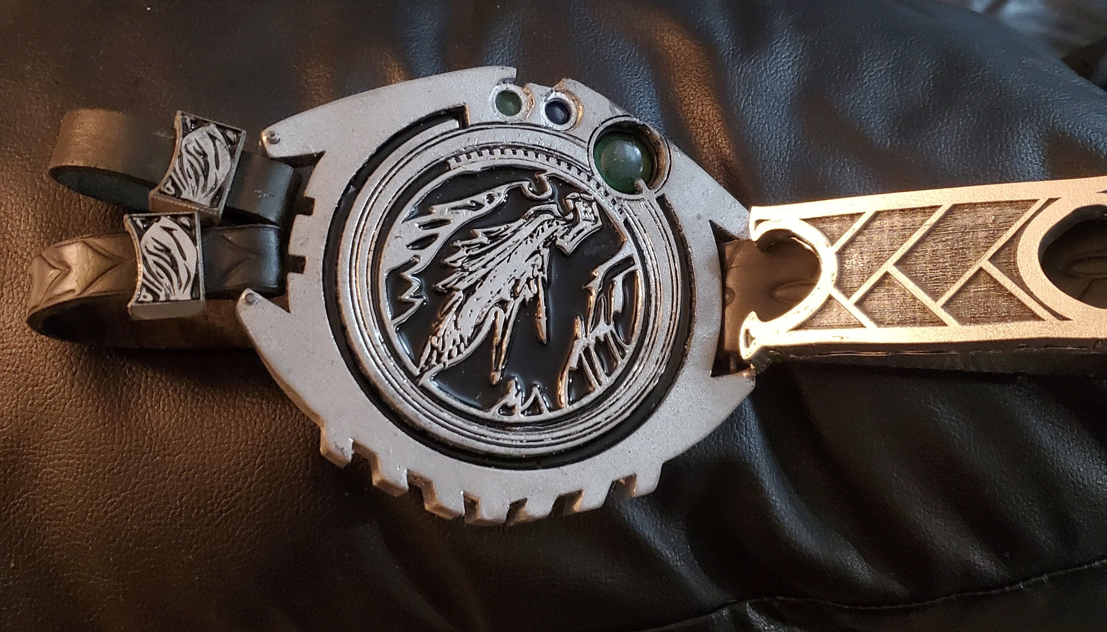 Sephiroth Remake Belt Emblem, Sephiroth Cosplay, Cosplay Pattern ...