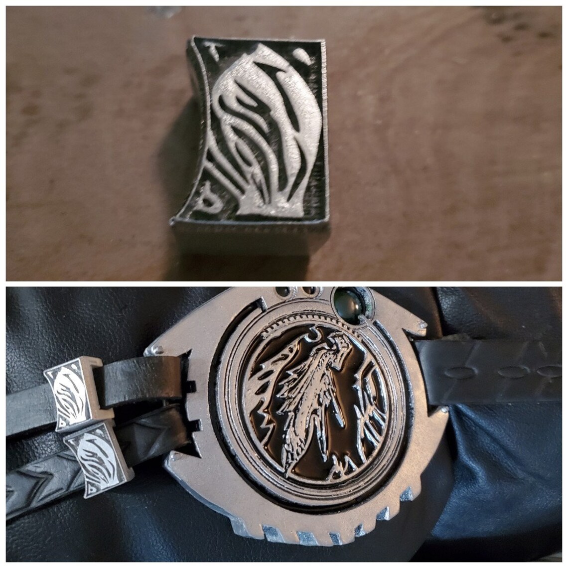 Sephiroth Remake Belt Emblem, Sephiroth Cosplay, Cosplay Pattern ...